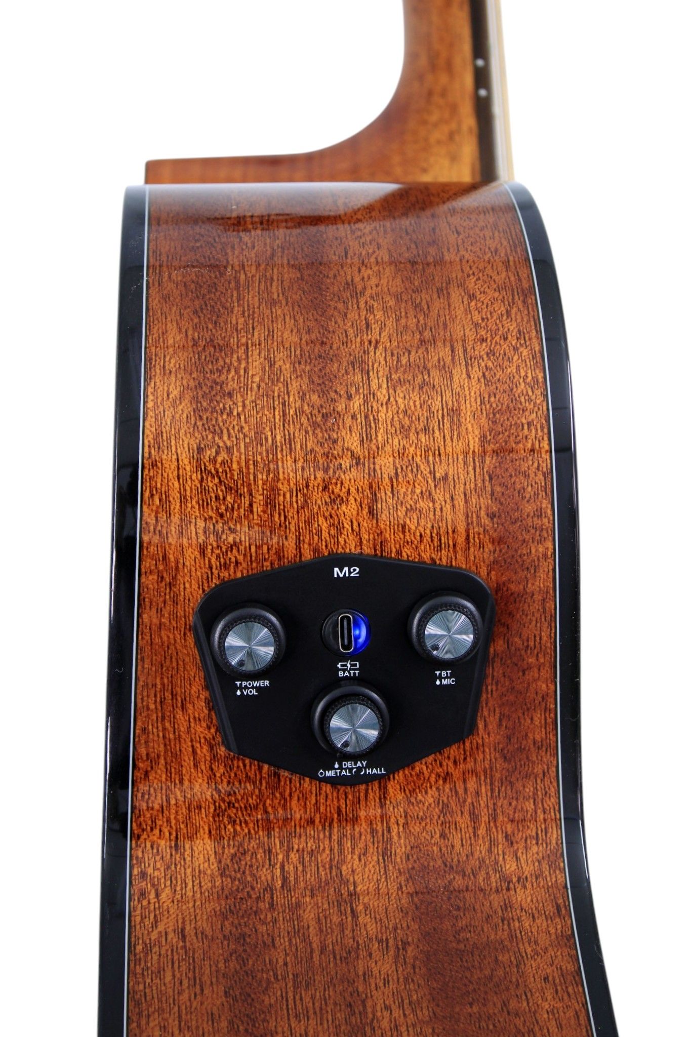 Guitarra electroacústica Freeman FA-OM-70E - Mahogany - Audiomusica